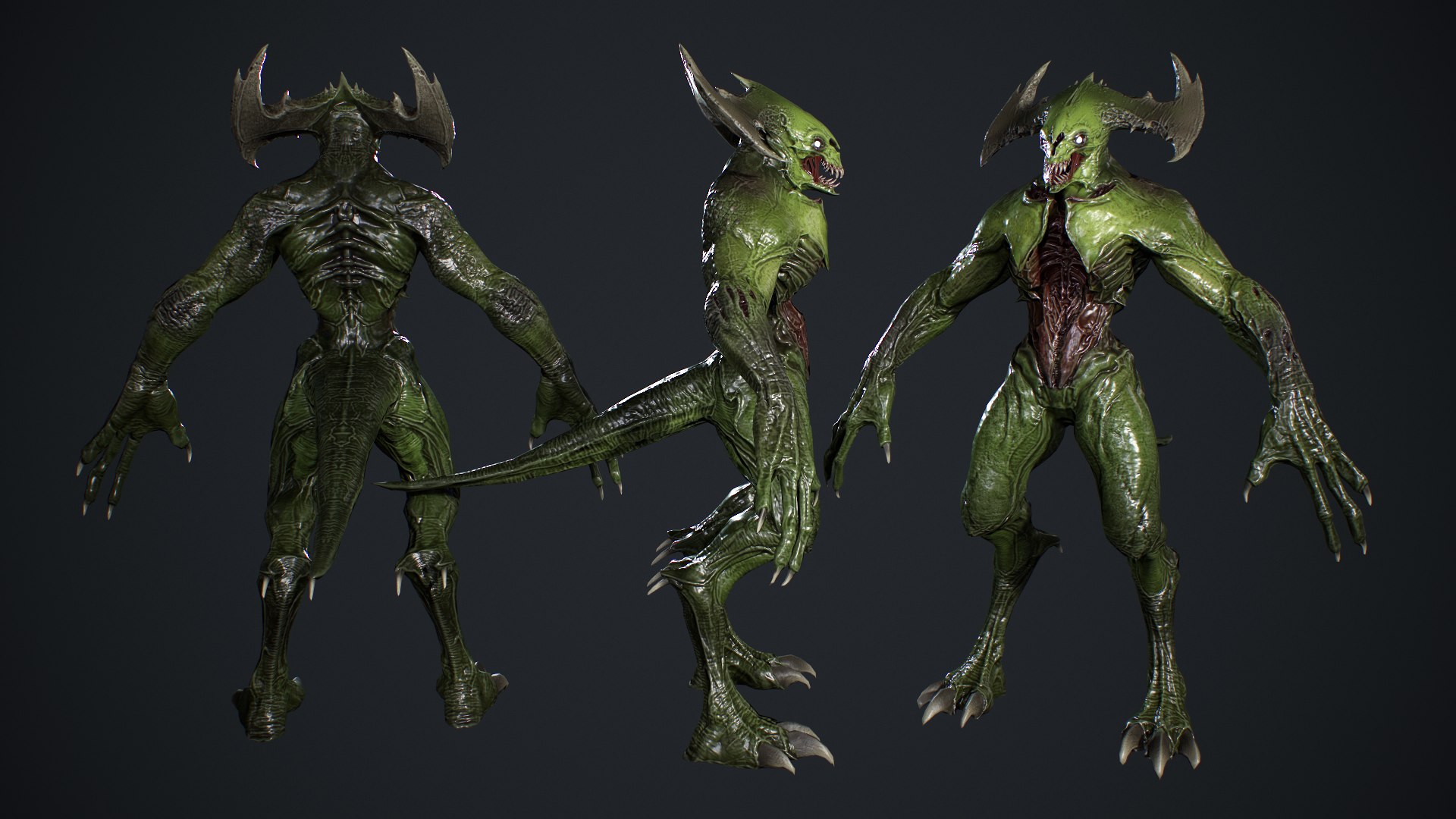 Demon Character 3 3D Model - TurboSquid 2064979
