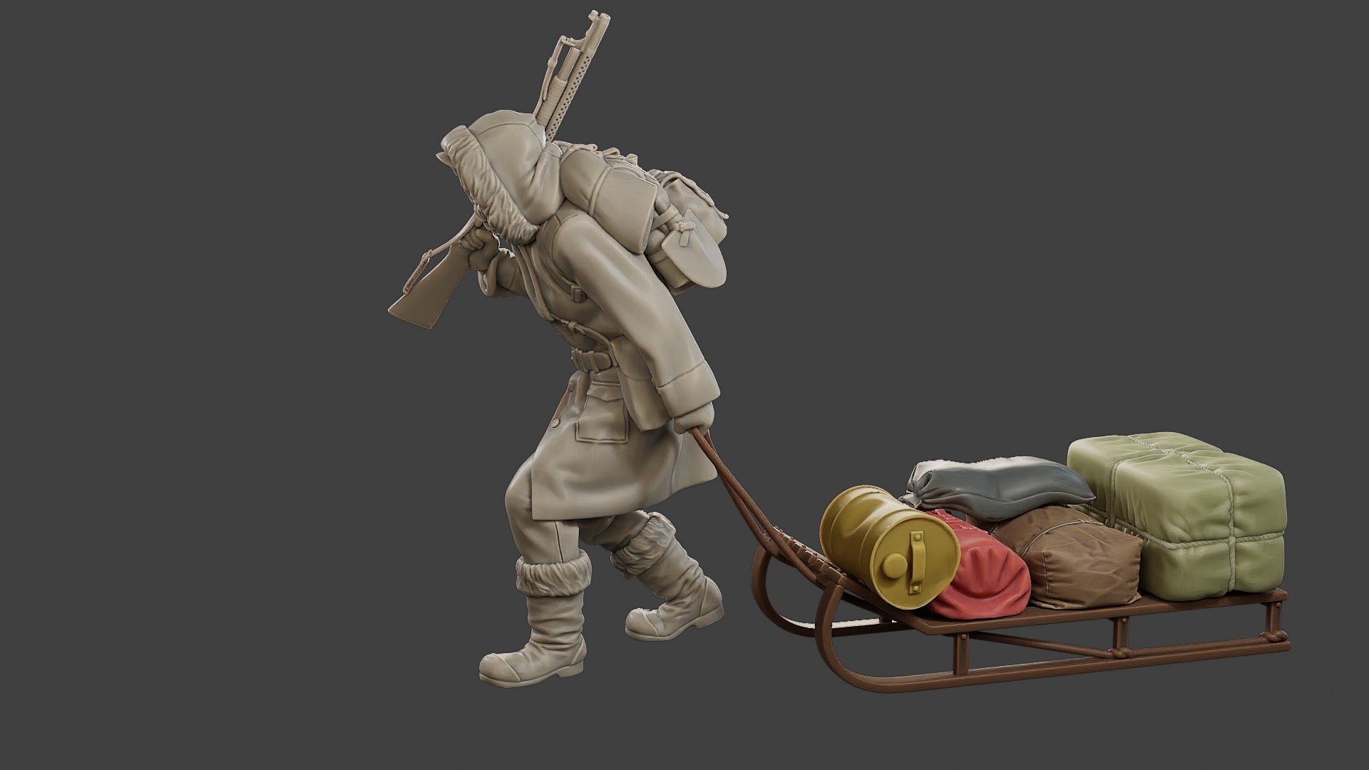 Post-Apocalyptic Male PAM1 001 3D - TurboSquid 2141963