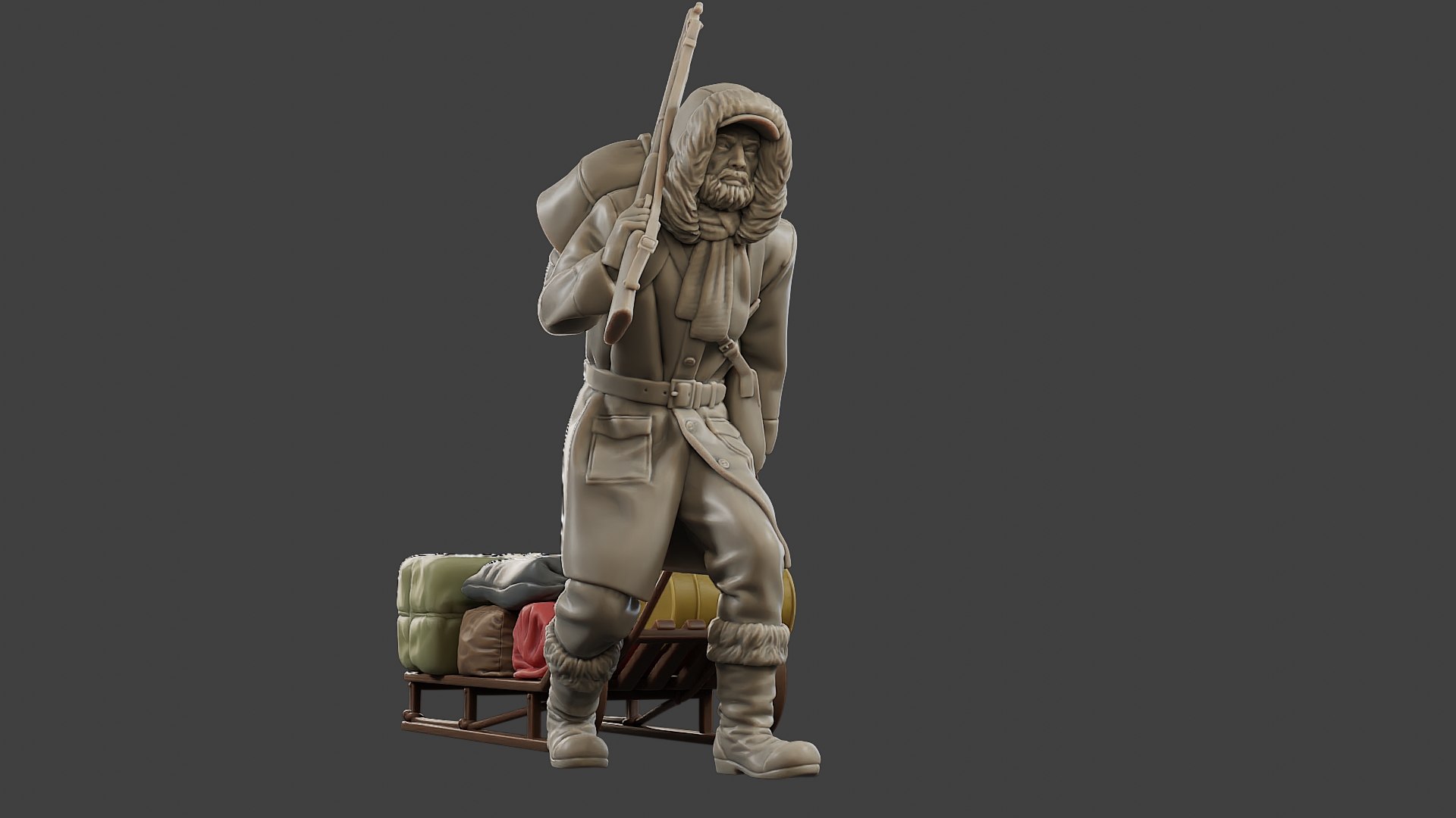 Post-Apocalyptic Male PAM1 001 3D - TurboSquid 2141963