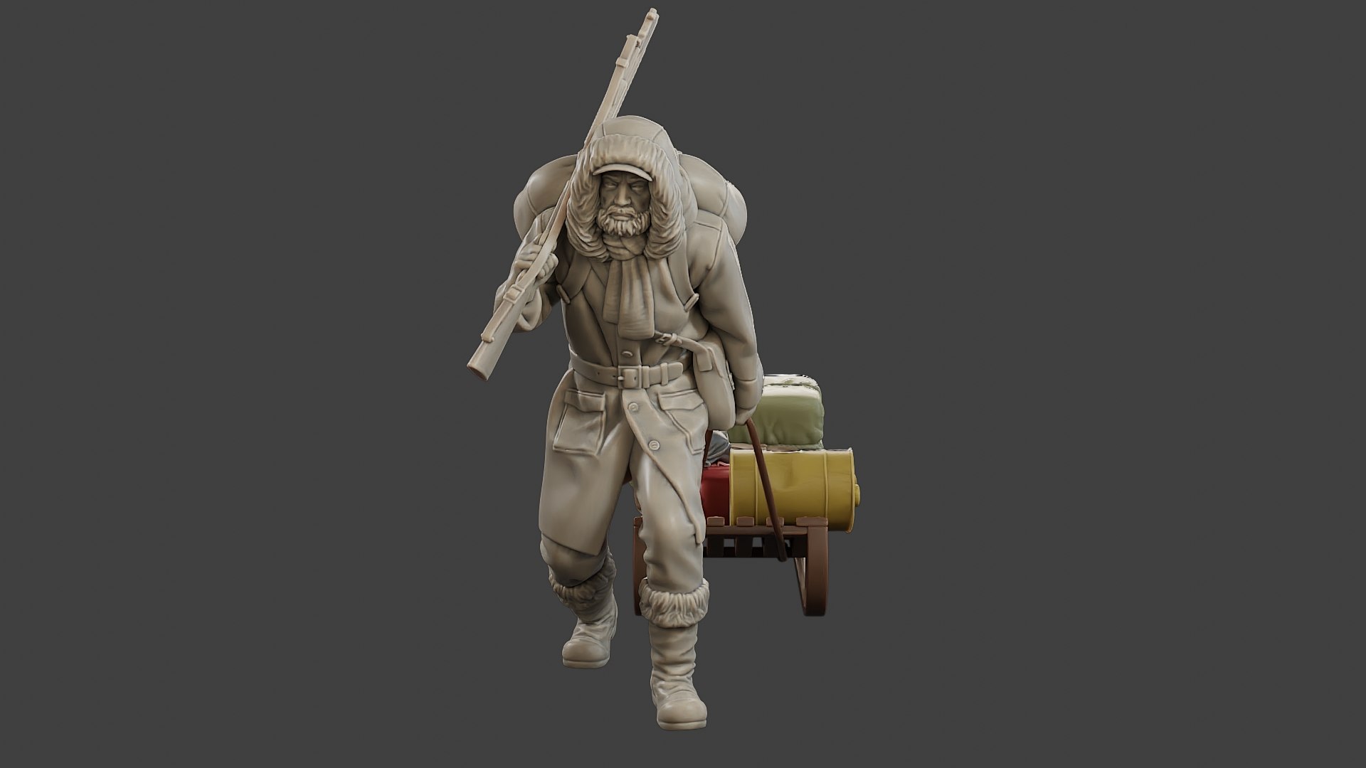 Post-Apocalyptic Male PAM1 001 3D - TurboSquid 2141963