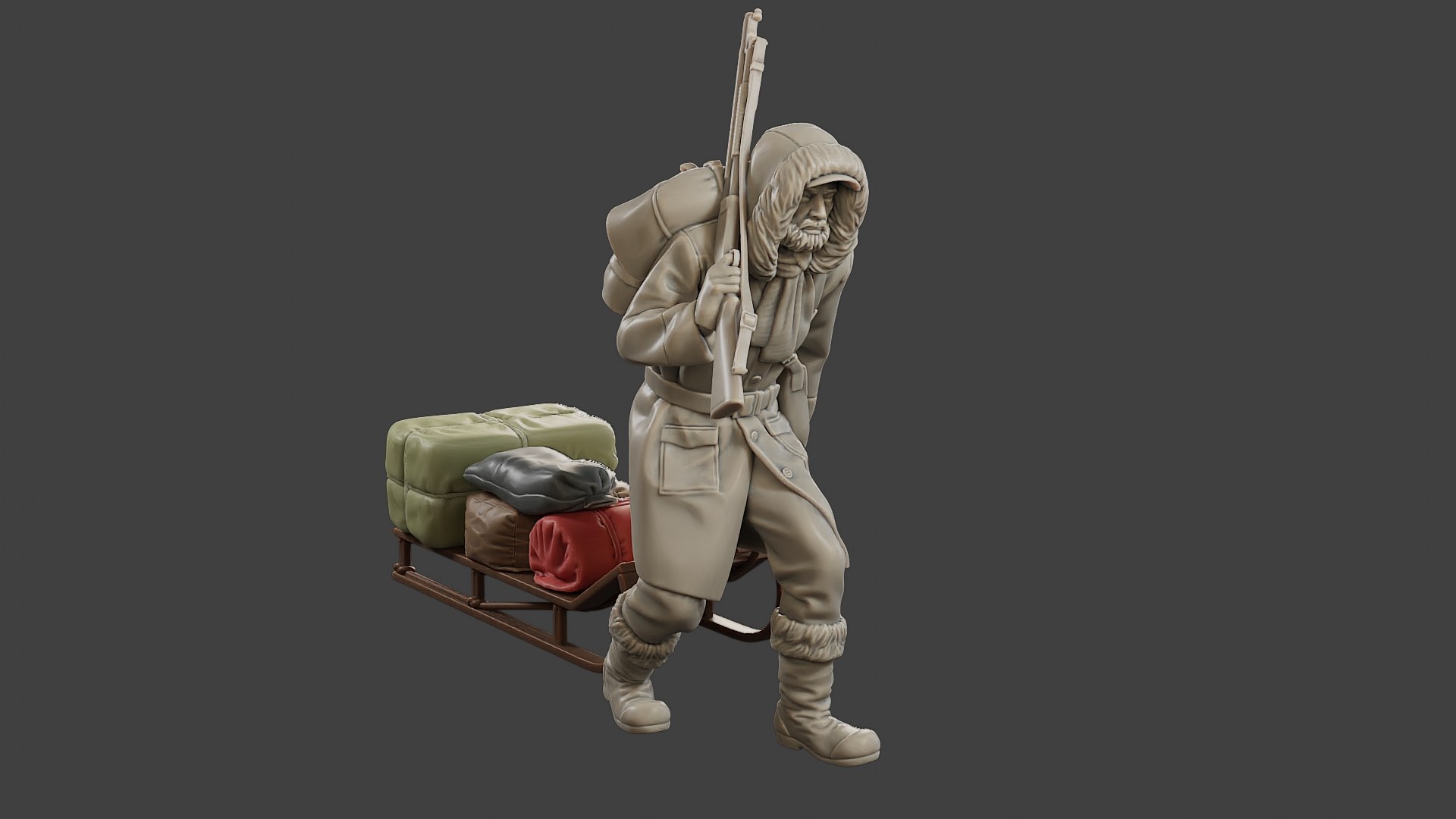 Post-Apocalyptic Male PAM1 001 3D - TurboSquid 2141963