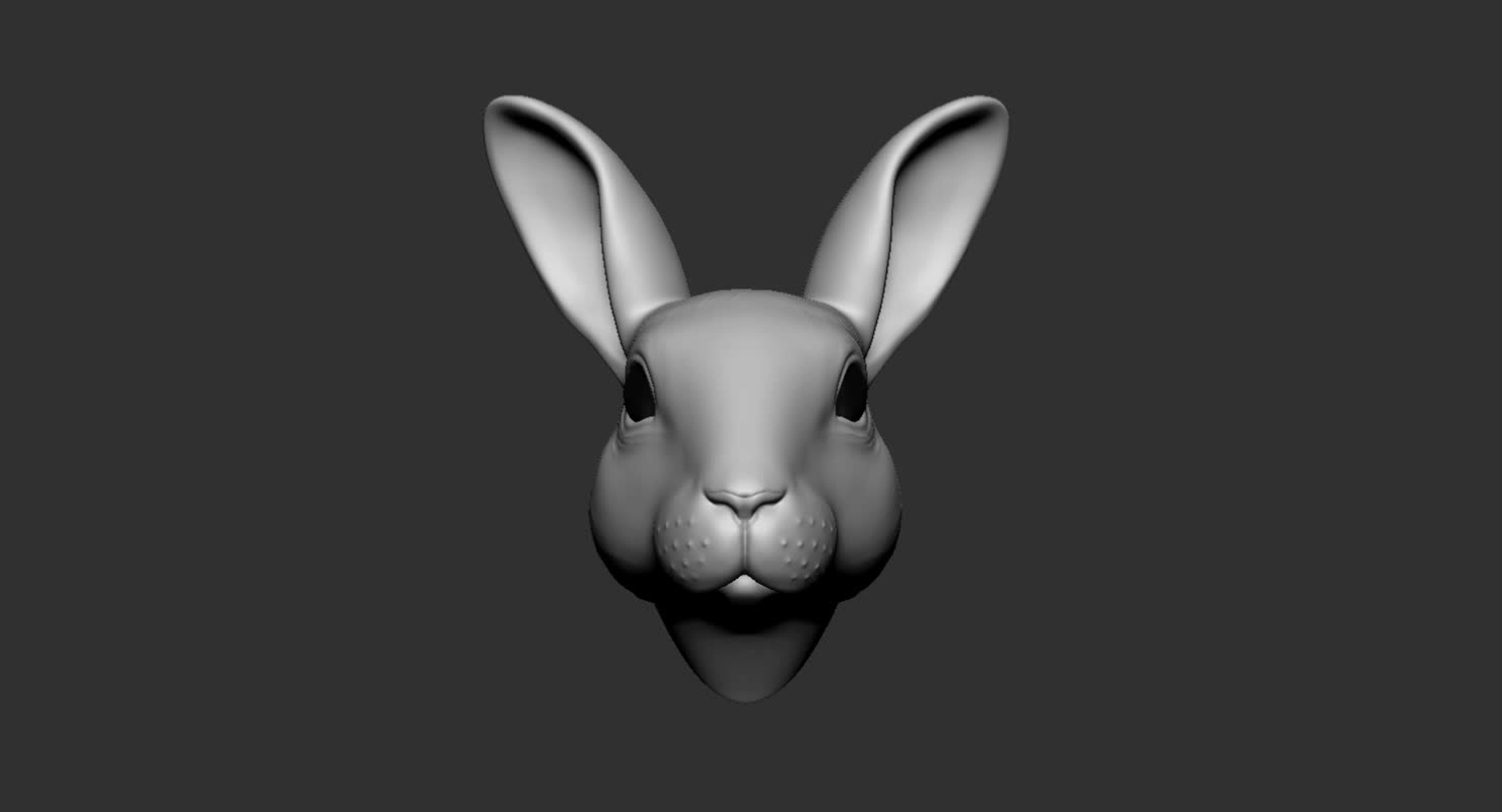 3D rabbit head 2019 - TurboSquid 1428119