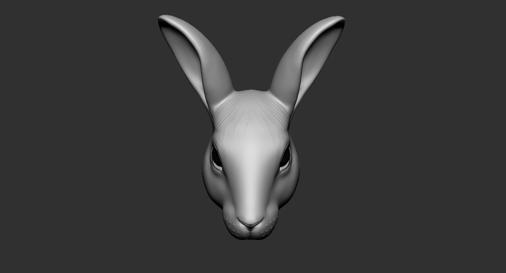 3D Rabbit Head 2019 - TurboSquid 1428119