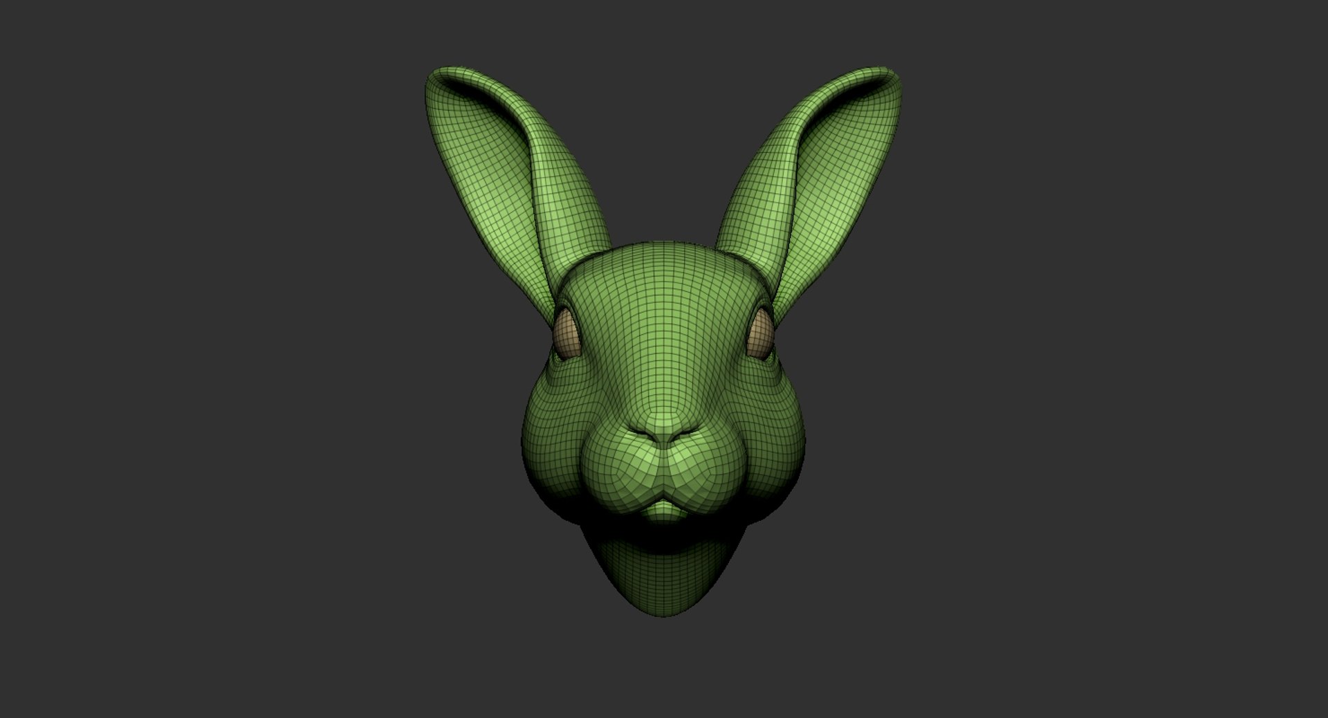 3D Rabbit Head 2019 - TurboSquid 1428119