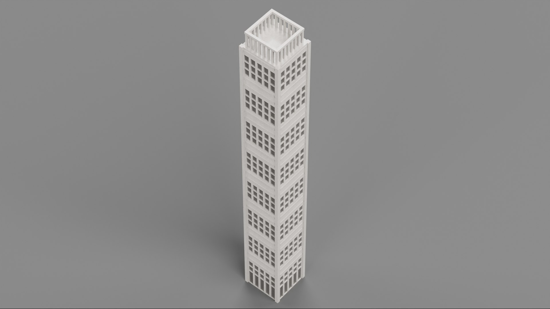 3D Paper Skyscraper - TurboSquid 2184350