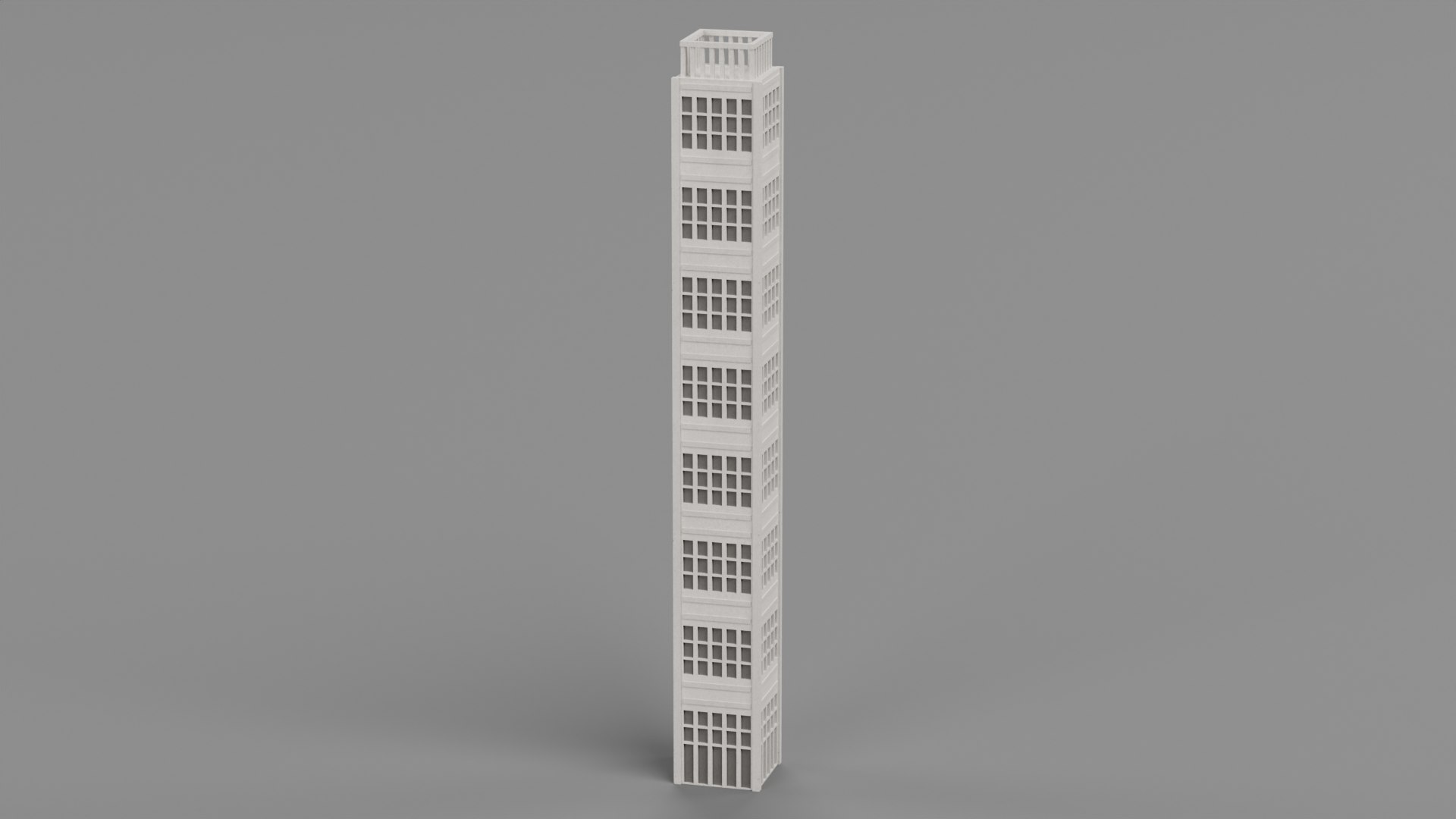 3D Paper Skyscraper - TurboSquid 2184350