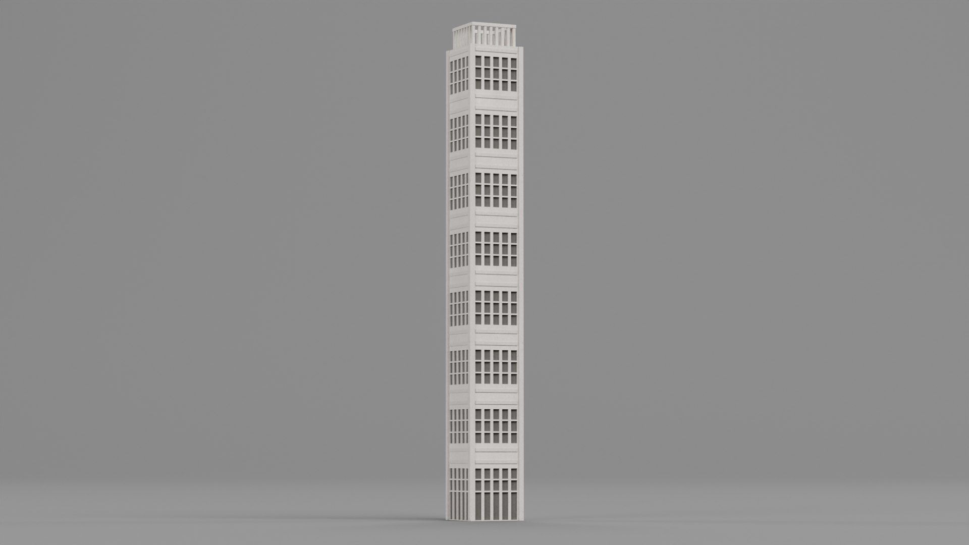 3D Paper Skyscraper - TurboSquid 2184350