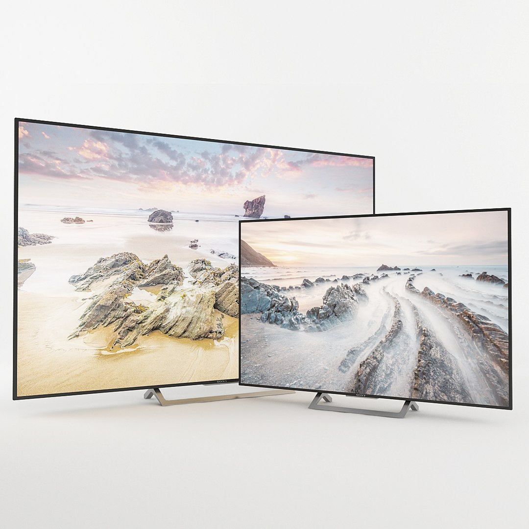 Tv Sony Kd 3D Model - TurboSquid 1301409