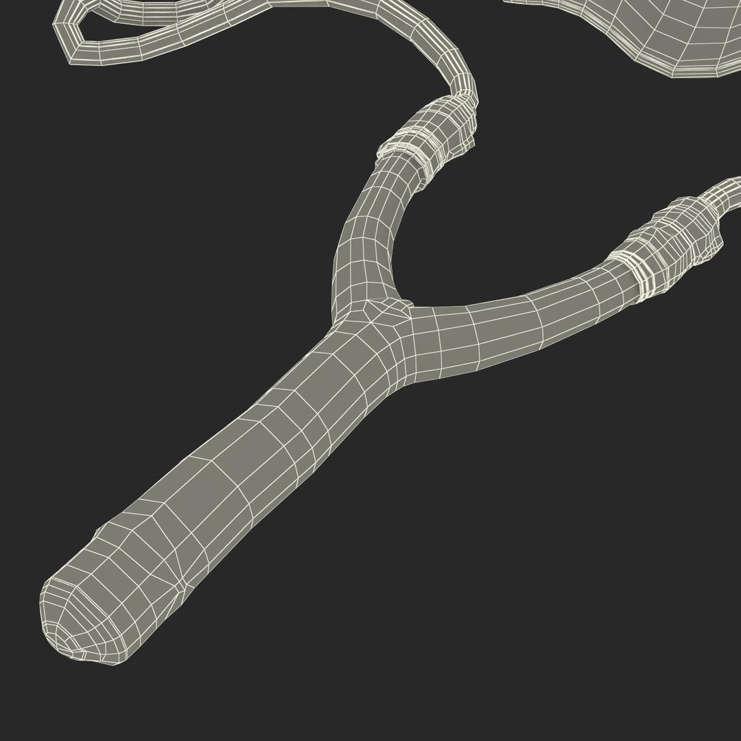 3d slingshot modelled