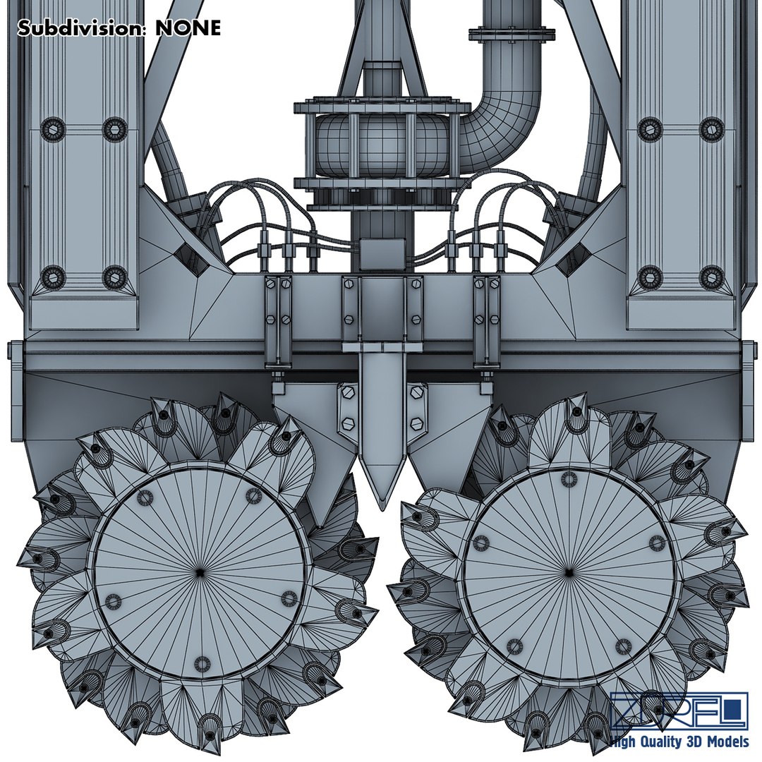 Drilling Rig 3d Model