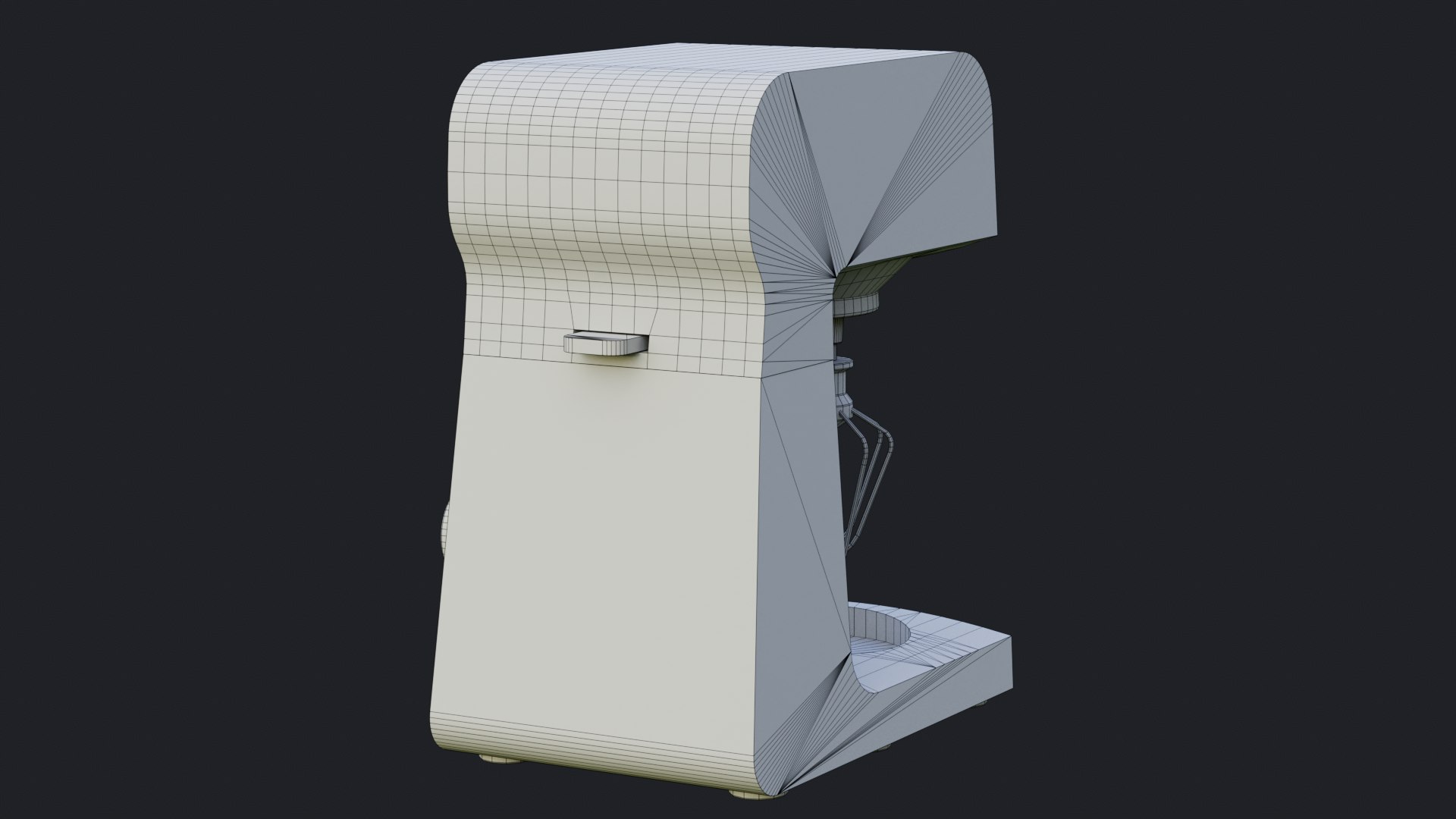 3D Electric Kitchen Mixer PBR Game Ready Model - TurboSquid 2129122