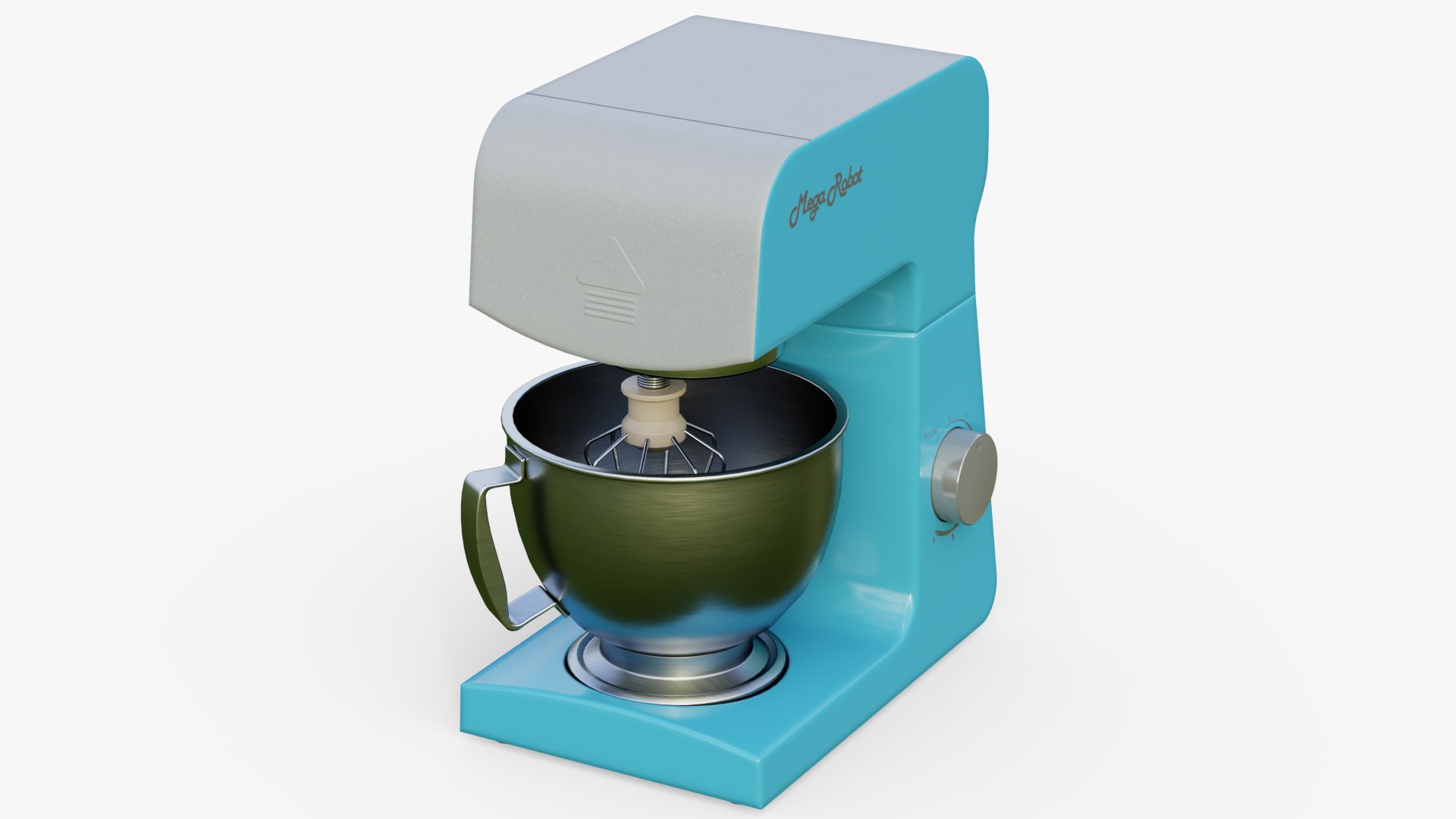 3D Electric Kitchen Mixer PBR Game Ready Model - TurboSquid 2129122