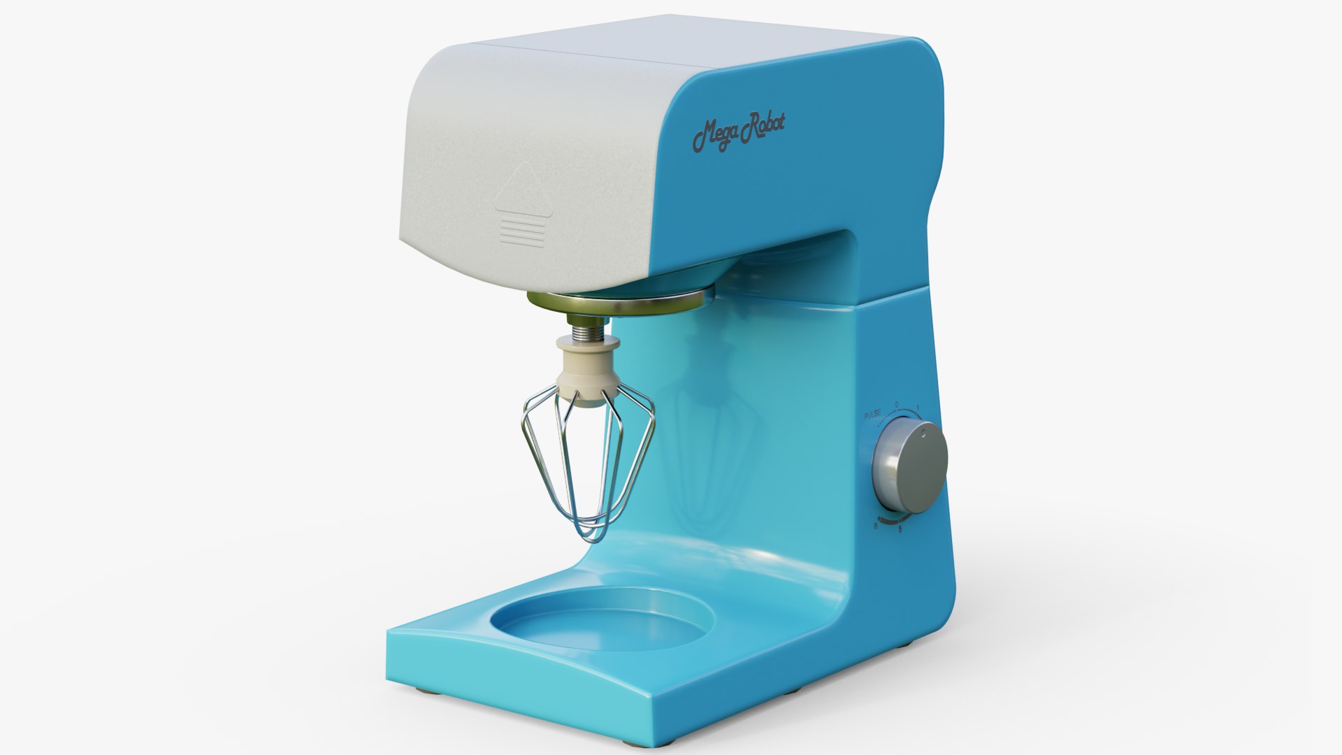 3D Electric Kitchen Mixer PBR Game Ready Model - TurboSquid 2129122