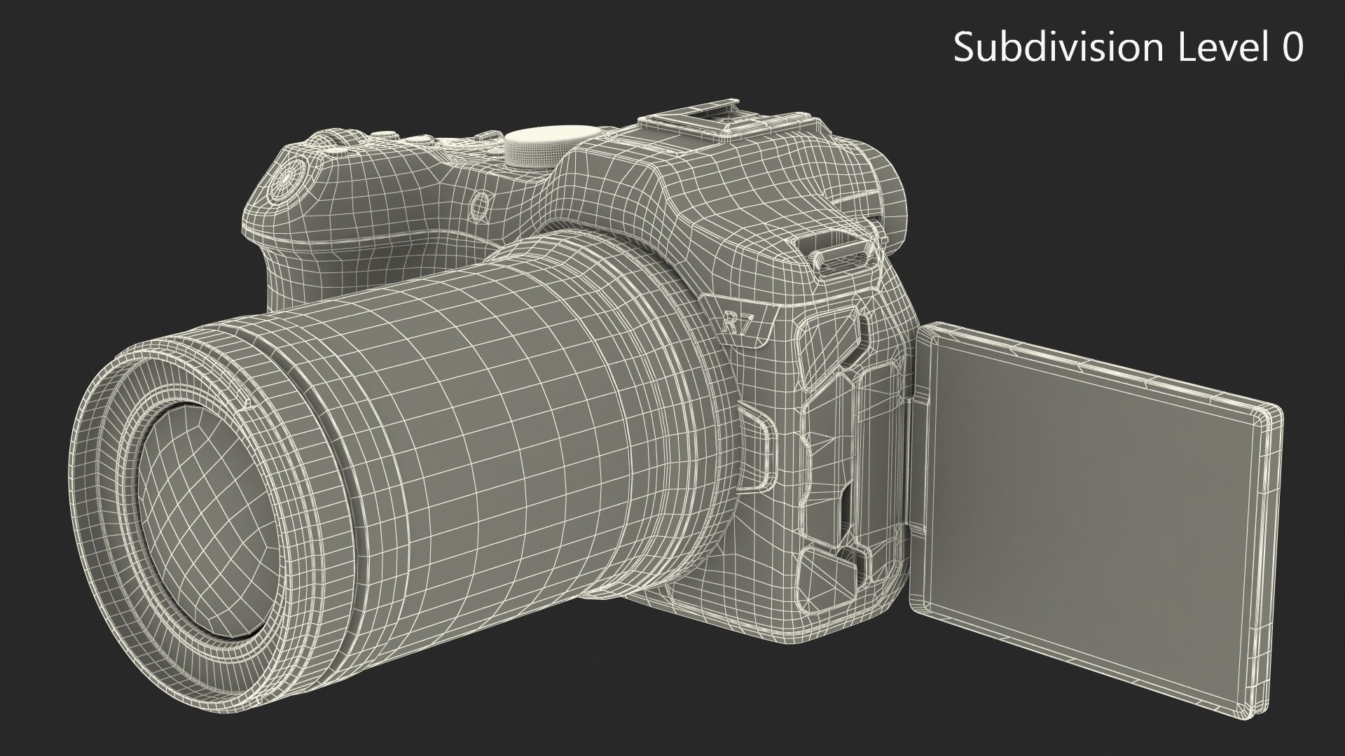 Professional Digital Camera 3D - TurboSquid 2327243