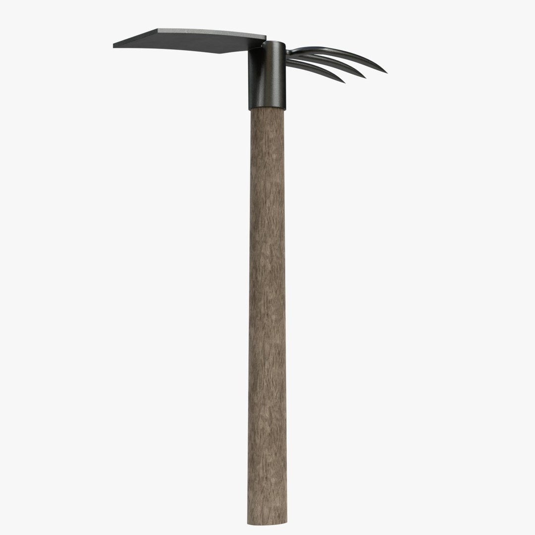 3D Fork Mattock Axe - TurboSquid 1406842