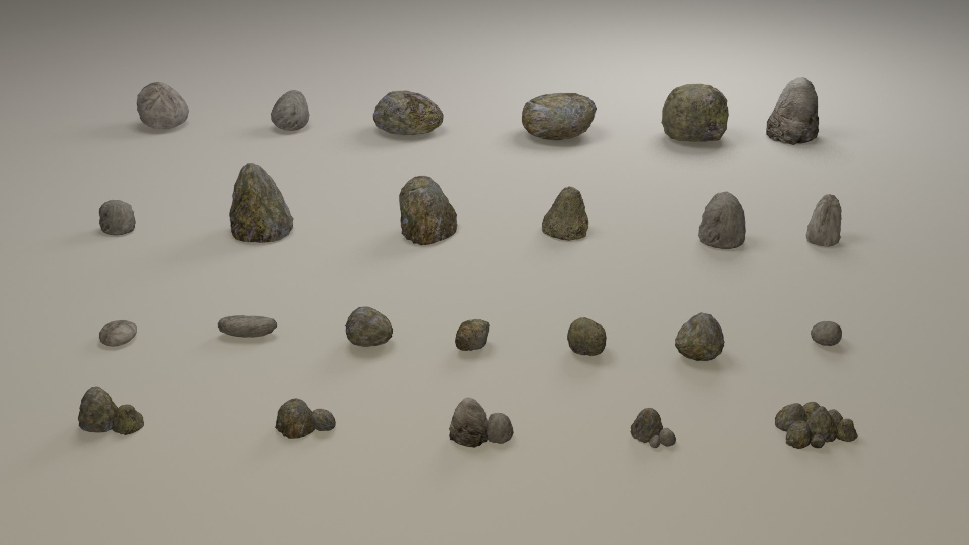 3D Rocks Collection Model - TurboSquid 1775410