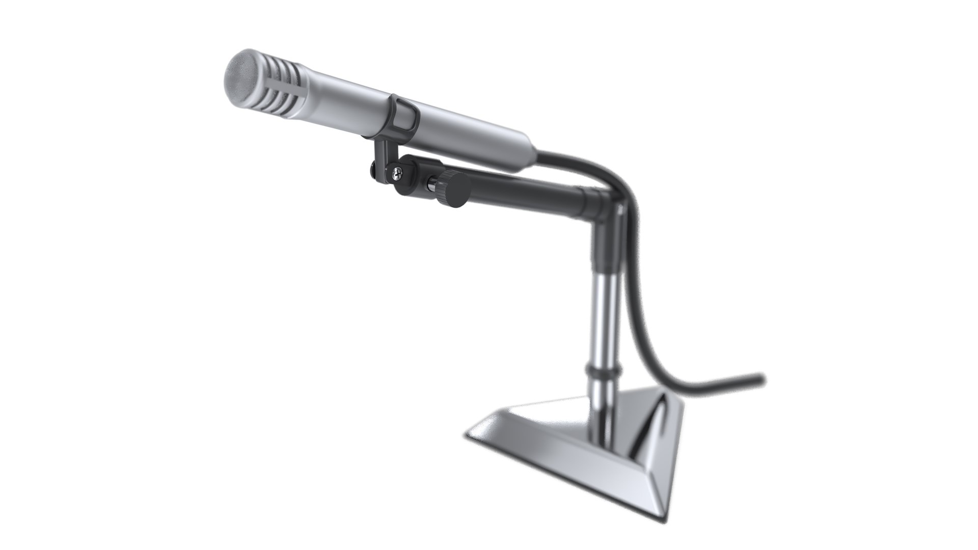 Desktop Microphone 3D Model - TurboSquid 2269126