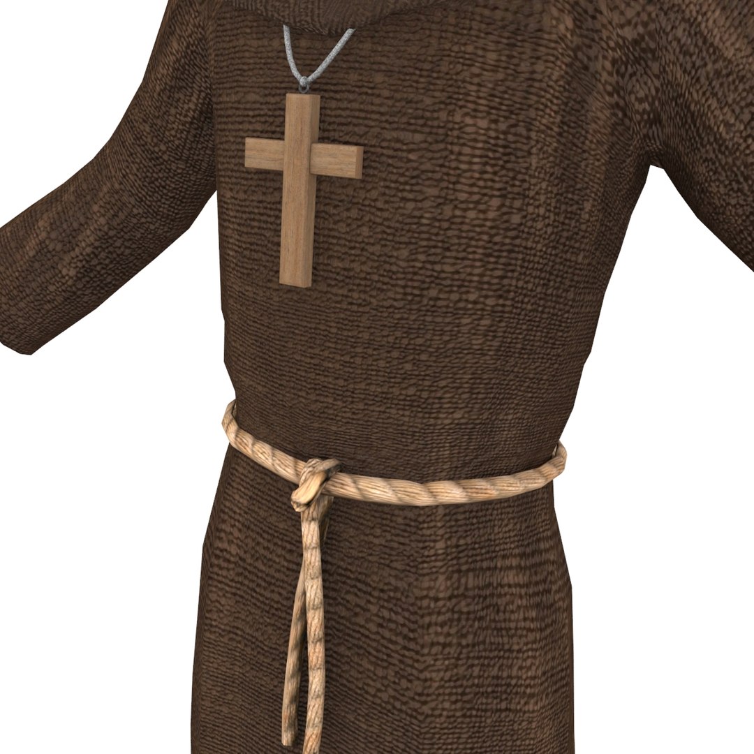 3D Priest Male Man - TurboSquid 1279139