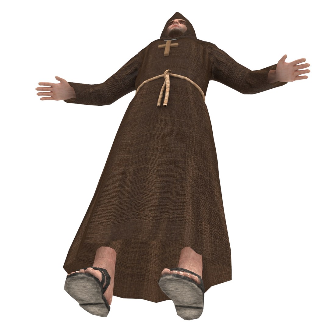 3D Priest Male Man - TurboSquid 1279139