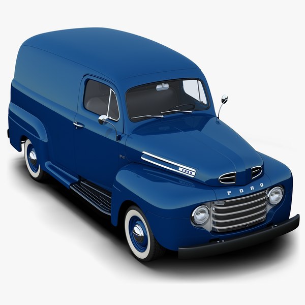 Ford F-1 Panel Truck 3D model - TurboSquid 1780501