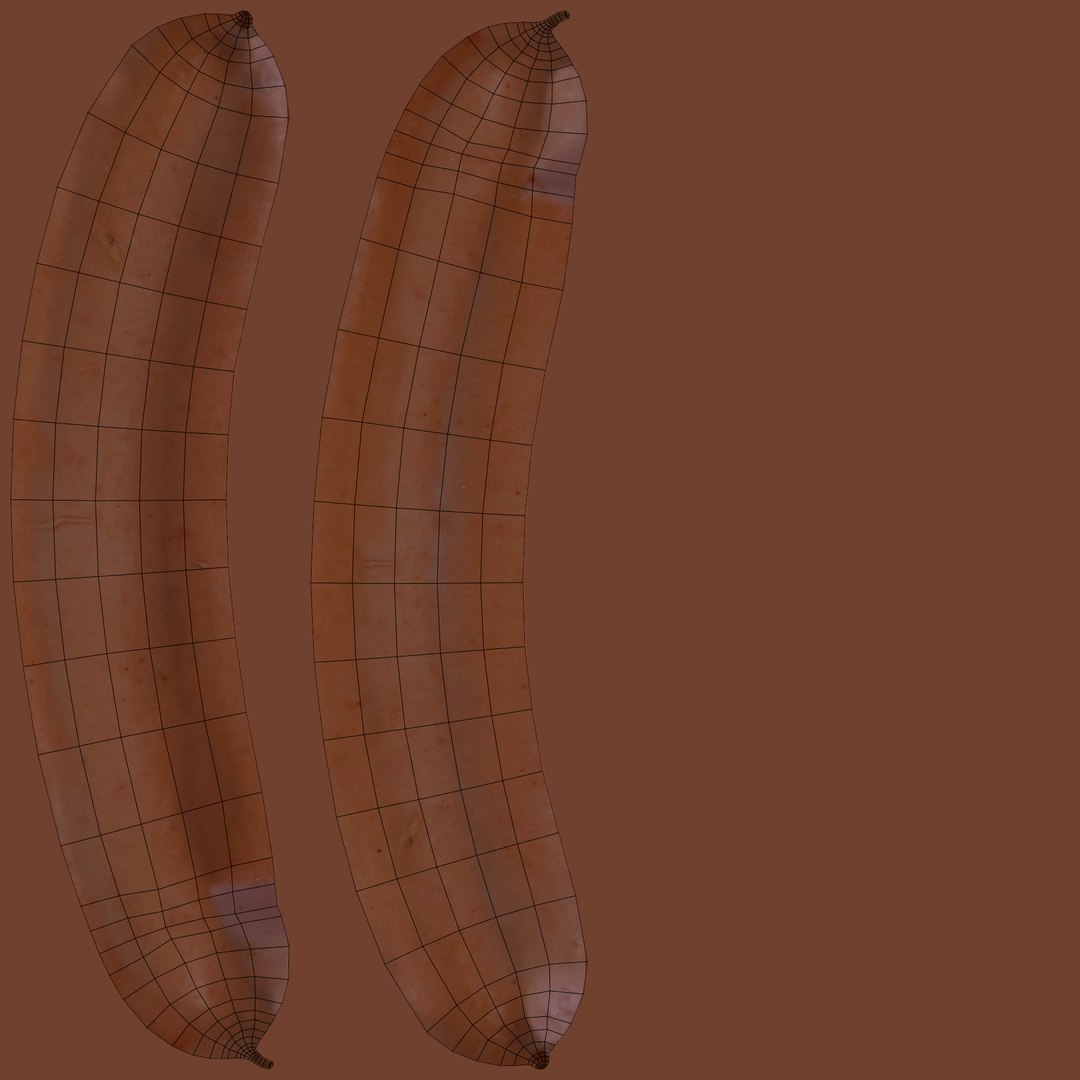 Sausage Pbr 3D Model - TurboSquid 1523500