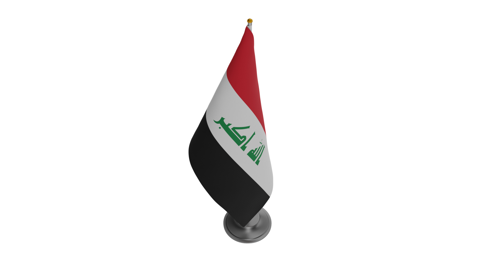 3D Table Flag Iraq - TurboSquid 2212558