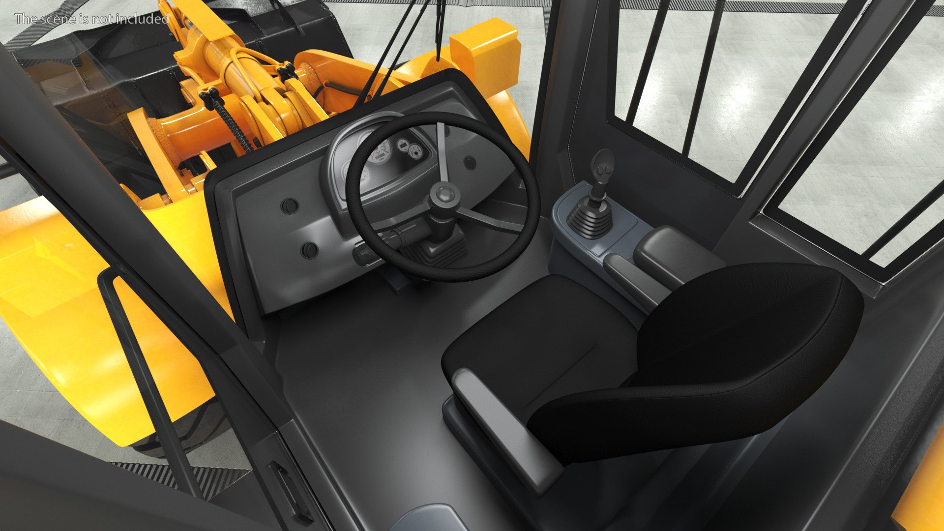 Front End Wheel Loader 3D - TurboSquid 2135132
