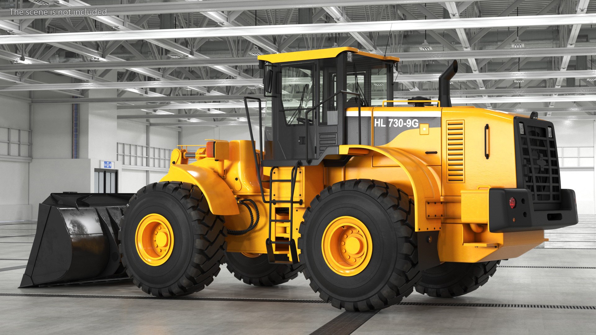 Front End Wheel Loader 3D - TurboSquid 2135132