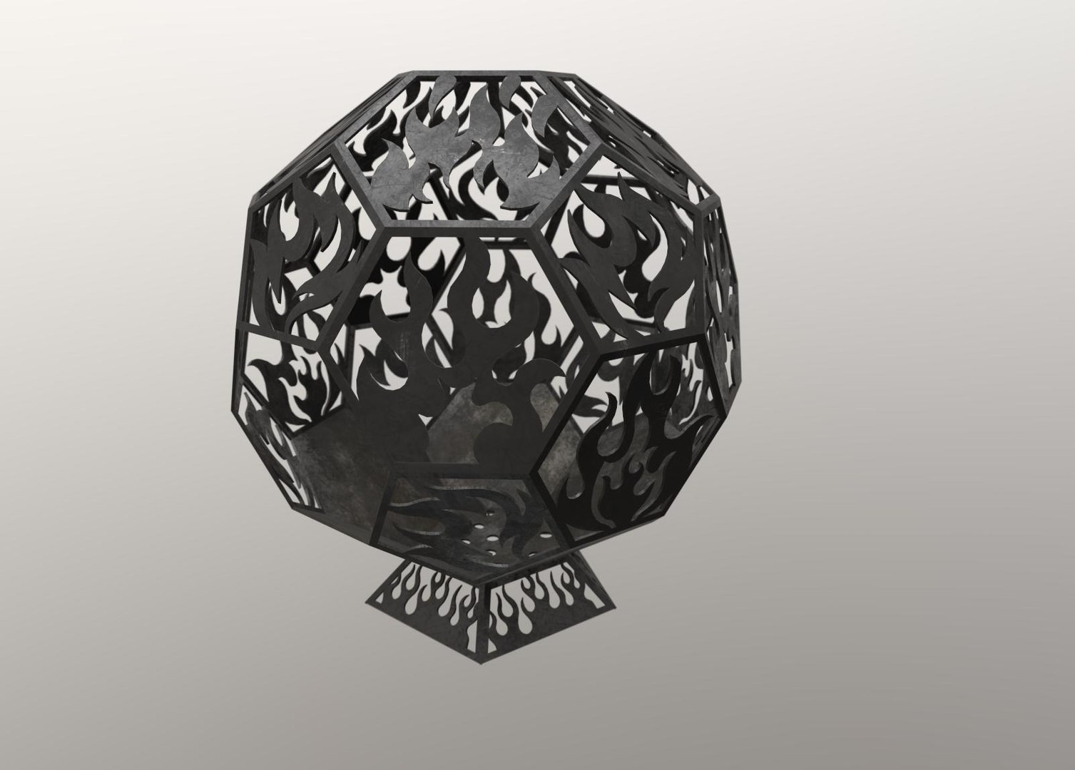 3D Hearth Fireplace Flame Model - TurboSquid 1573112