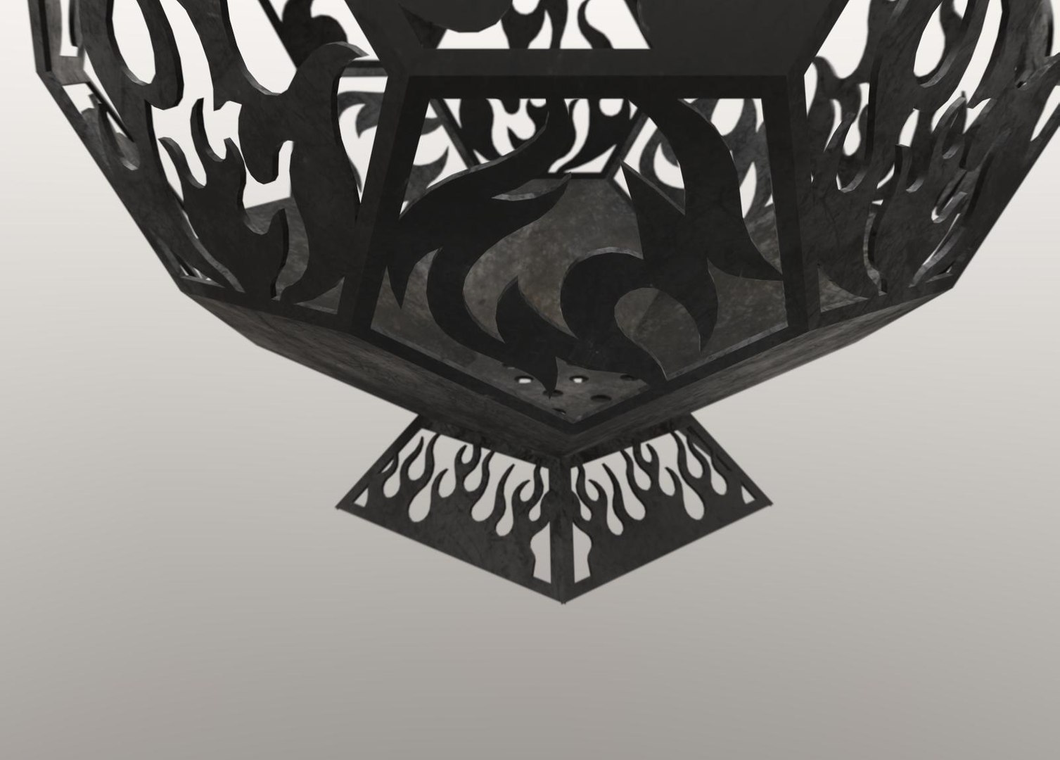 3D Hearth Fireplace Flame Model - TurboSquid 1573112