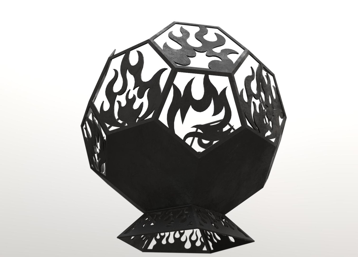 3D Hearth Fireplace Flame Model - TurboSquid 1573112