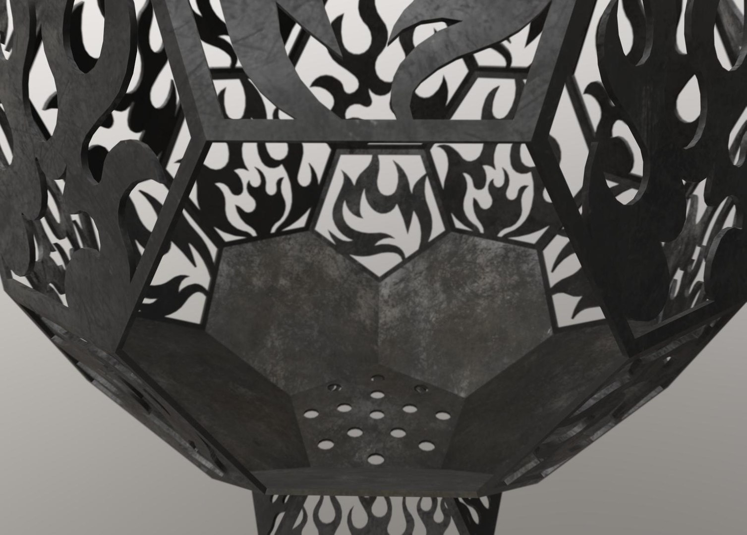 3D Hearth Fireplace Flame Model - TurboSquid 1573112