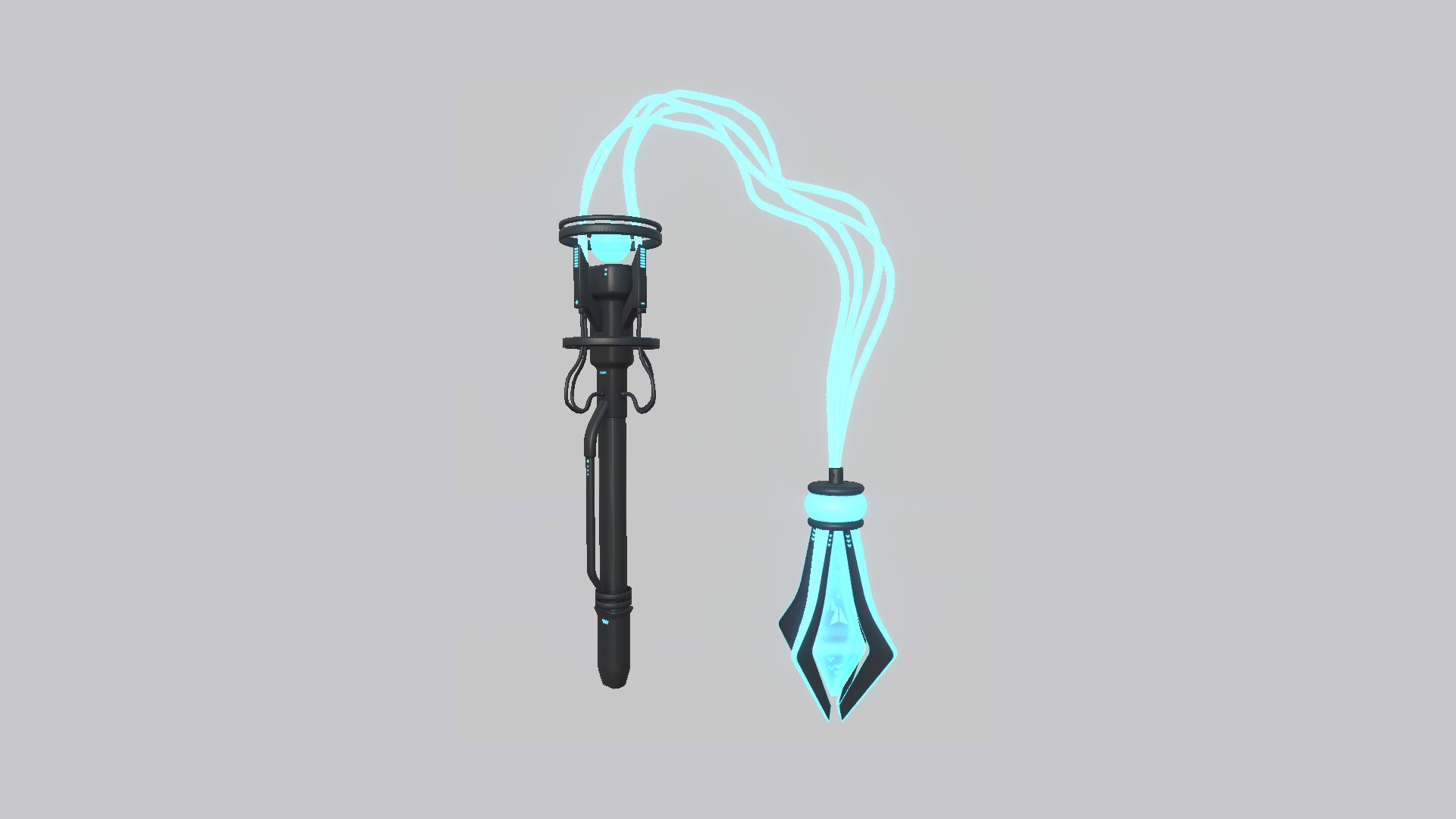 SciFi Flail A01 Black Blue - Sci Fi Weapon Design 3D Model - TurboSquid ...