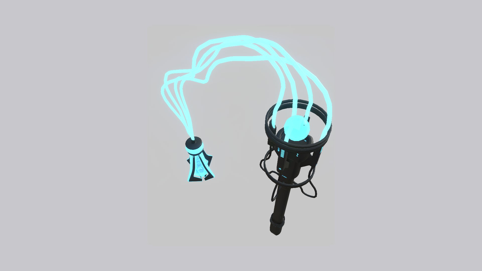 SciFi Flail A01 Black Blue - Sci Fi Weapon Design 3D Model - TurboSquid ...