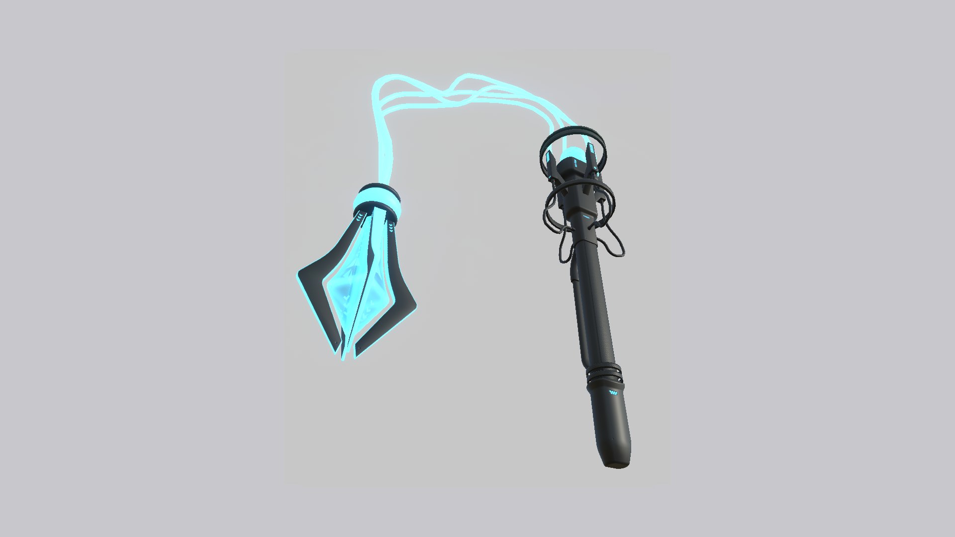 SciFi Flail A01 Black Blue - Sci Fi Weapon Design 3D Model - TurboSquid ...