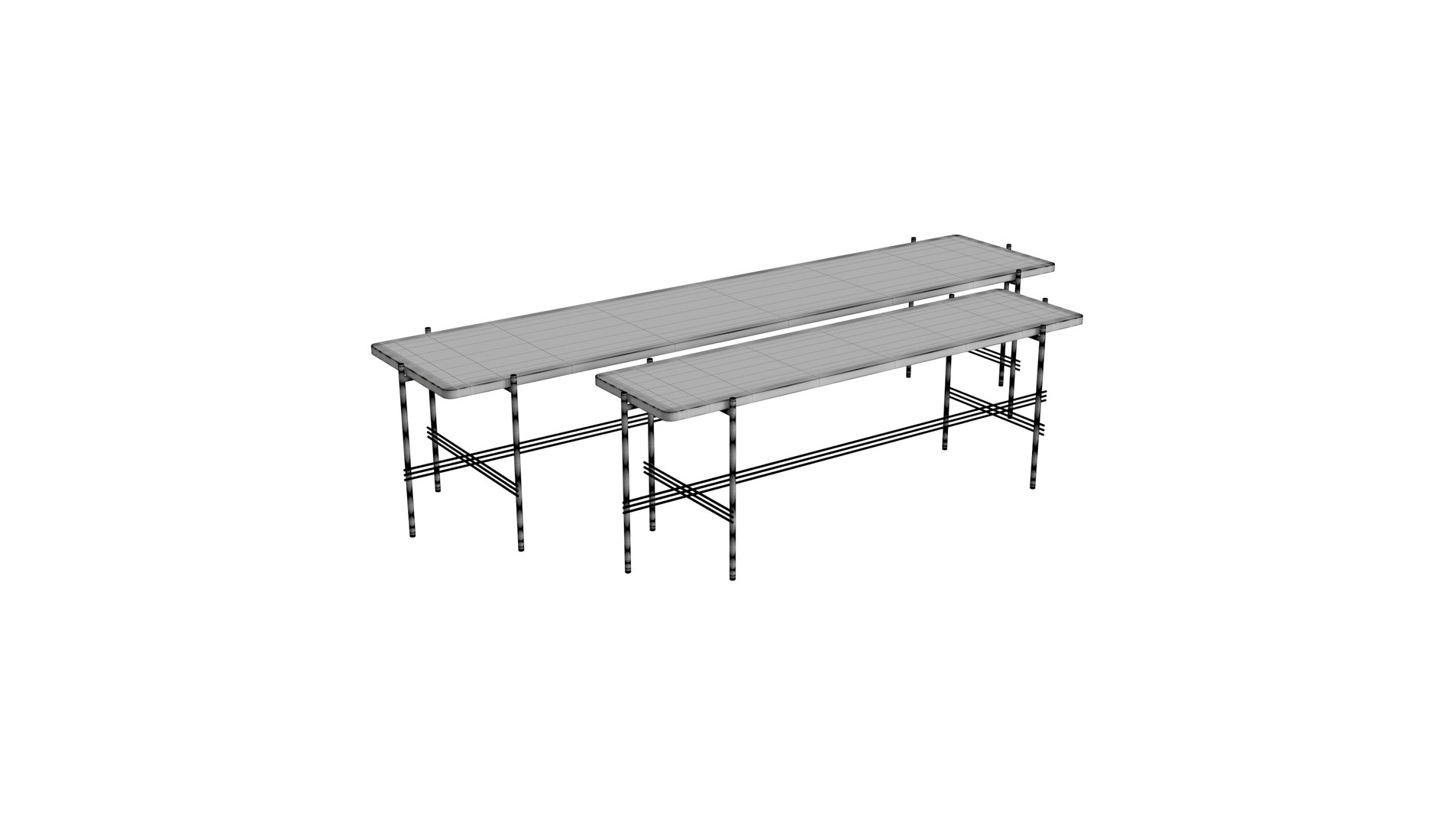 3D Model TS Console 1 Rack - TurboSquid 1942107