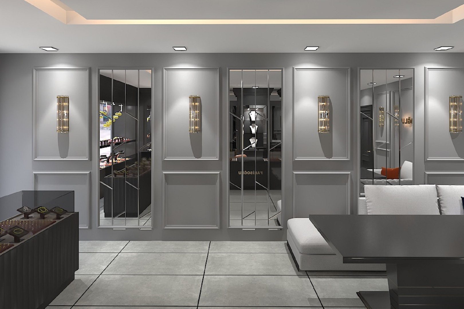 Jewelry Store Interior Design 3D Model - TurboSquid 2137981