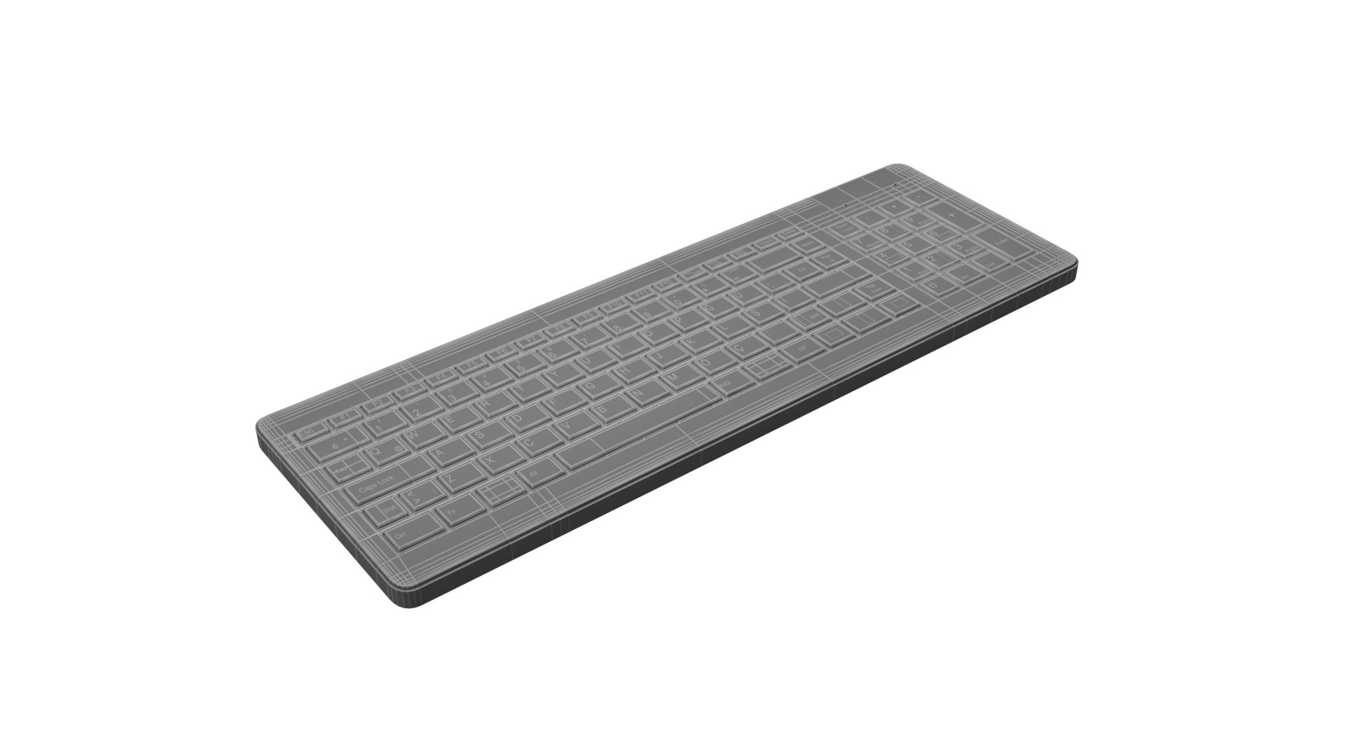 Keyboard Computer 3D Model - TurboSquid 1607000