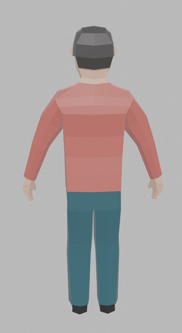 Character Man Rigged Unity 3D Model - TurboSquid 1567462