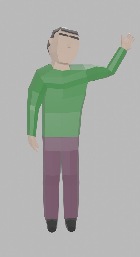 Character Man Rigged Unity 3D Model - TurboSquid 1567462