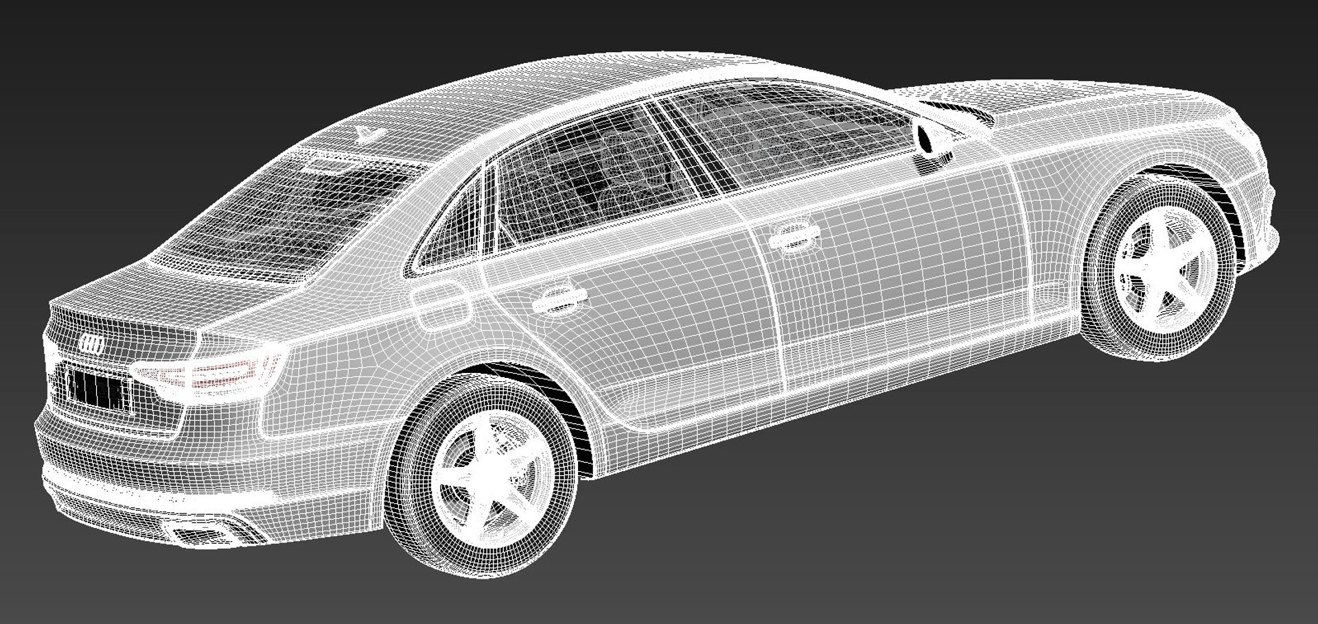 Audi A4 2020 Sedan 3D Model - TurboSquid 1385587