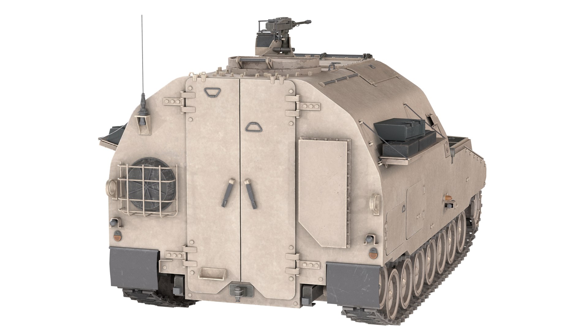 3D M992 Field Artillery Ammunition Supply Vehicle Model - TurboSquid 2250438