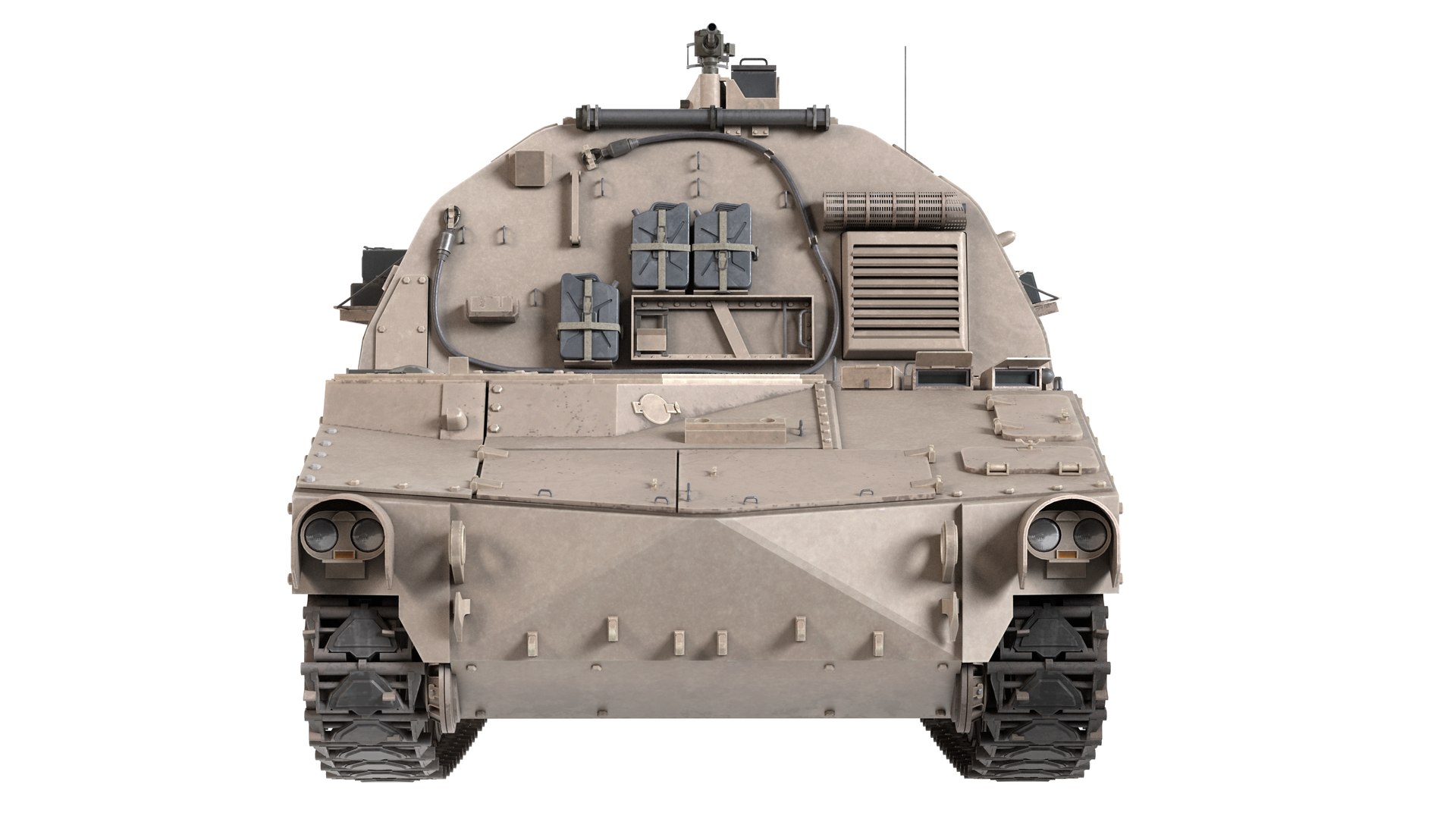 3D M992 Field Artillery Ammunition Supply Vehicle Model - TurboSquid ...