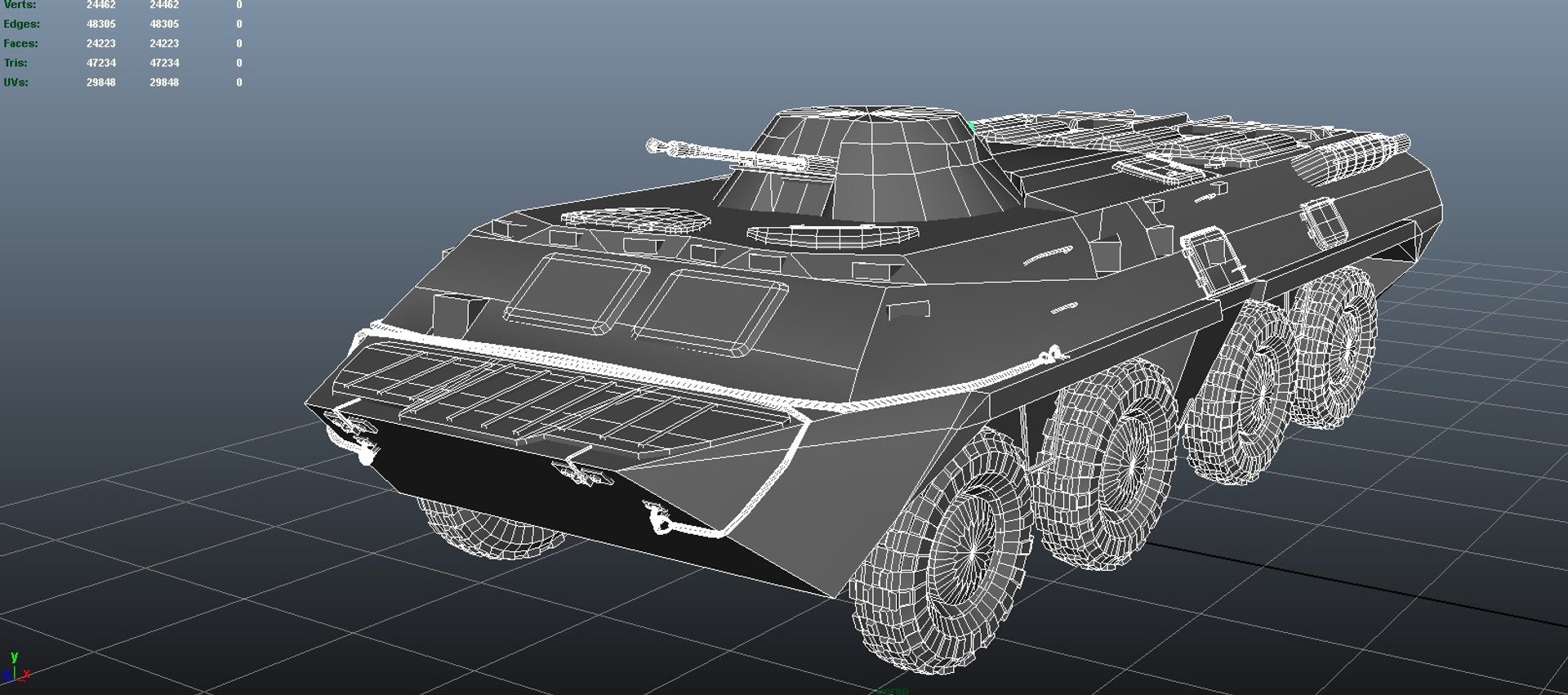 Btr 3d Model