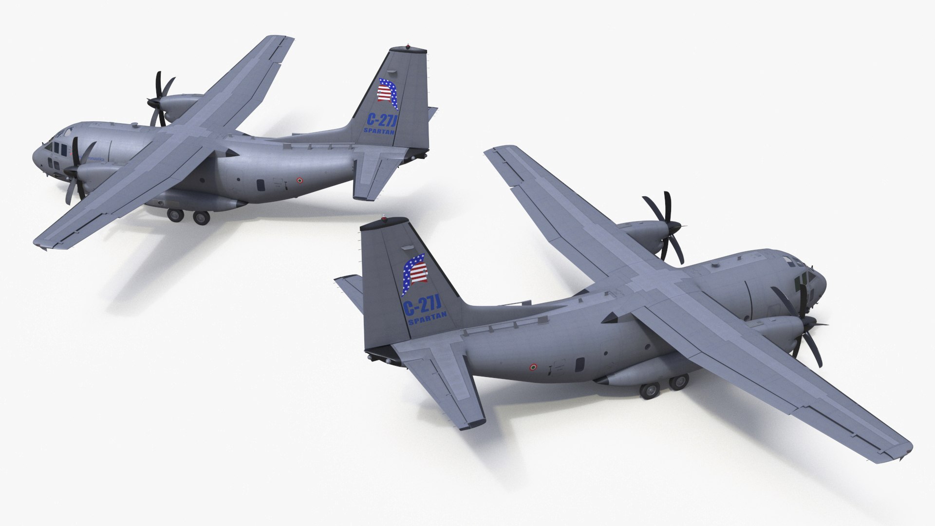 3D Alenia C-27J Spartan Italian Model - TurboSquid 2290800