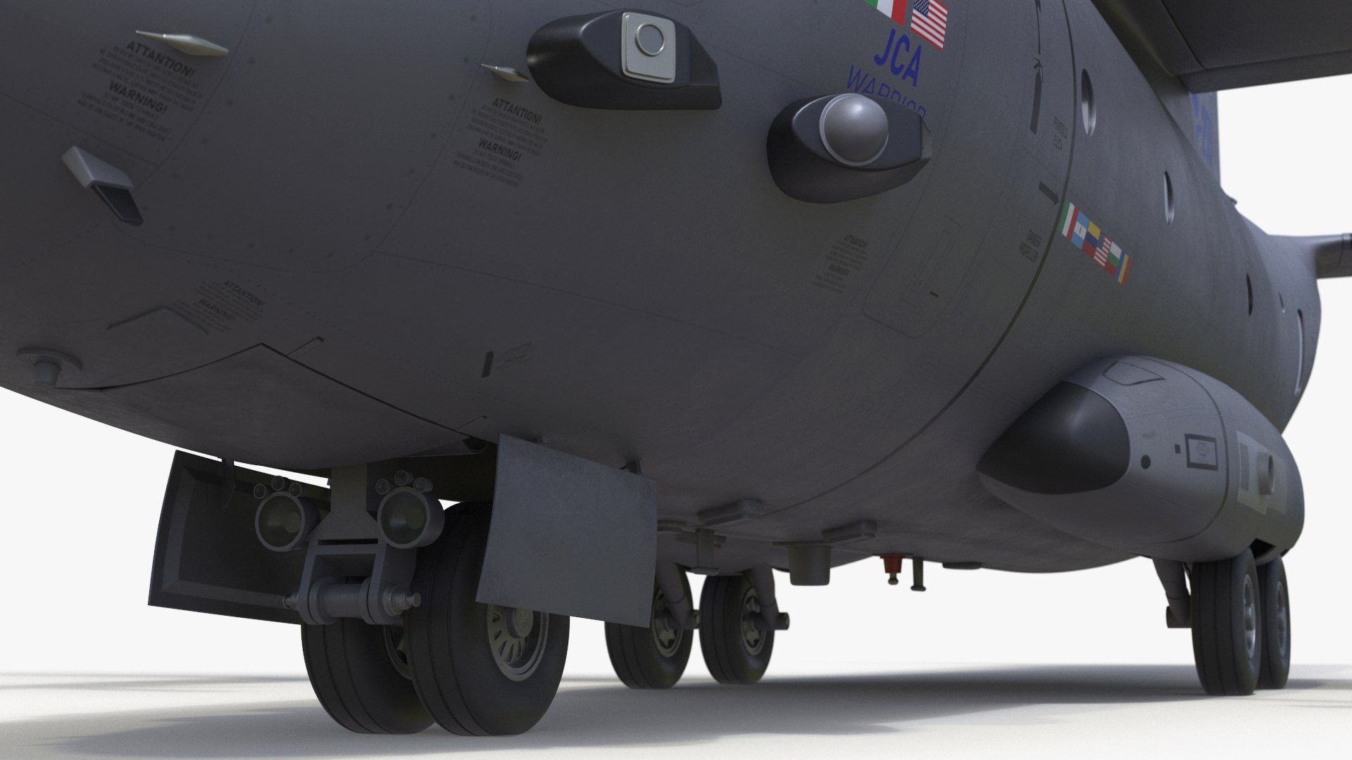 3D Alenia C-27J Spartan Italian Model - TurboSquid 2290800