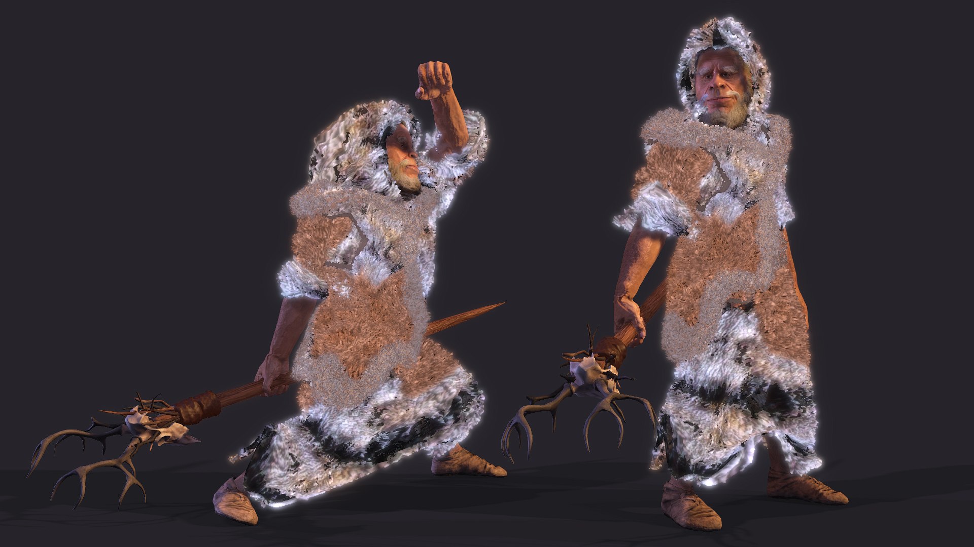3D Ice Age CaveMan - TurboSquid 1853318