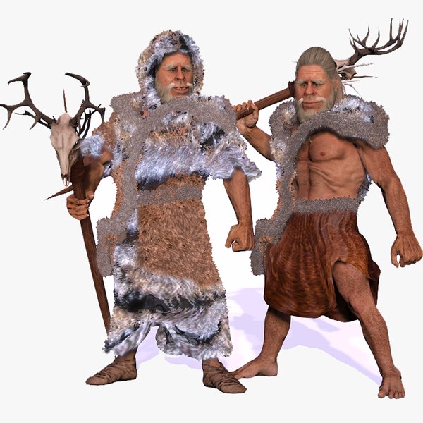 3D Ice Age CaveMan - TurboSquid 1853318