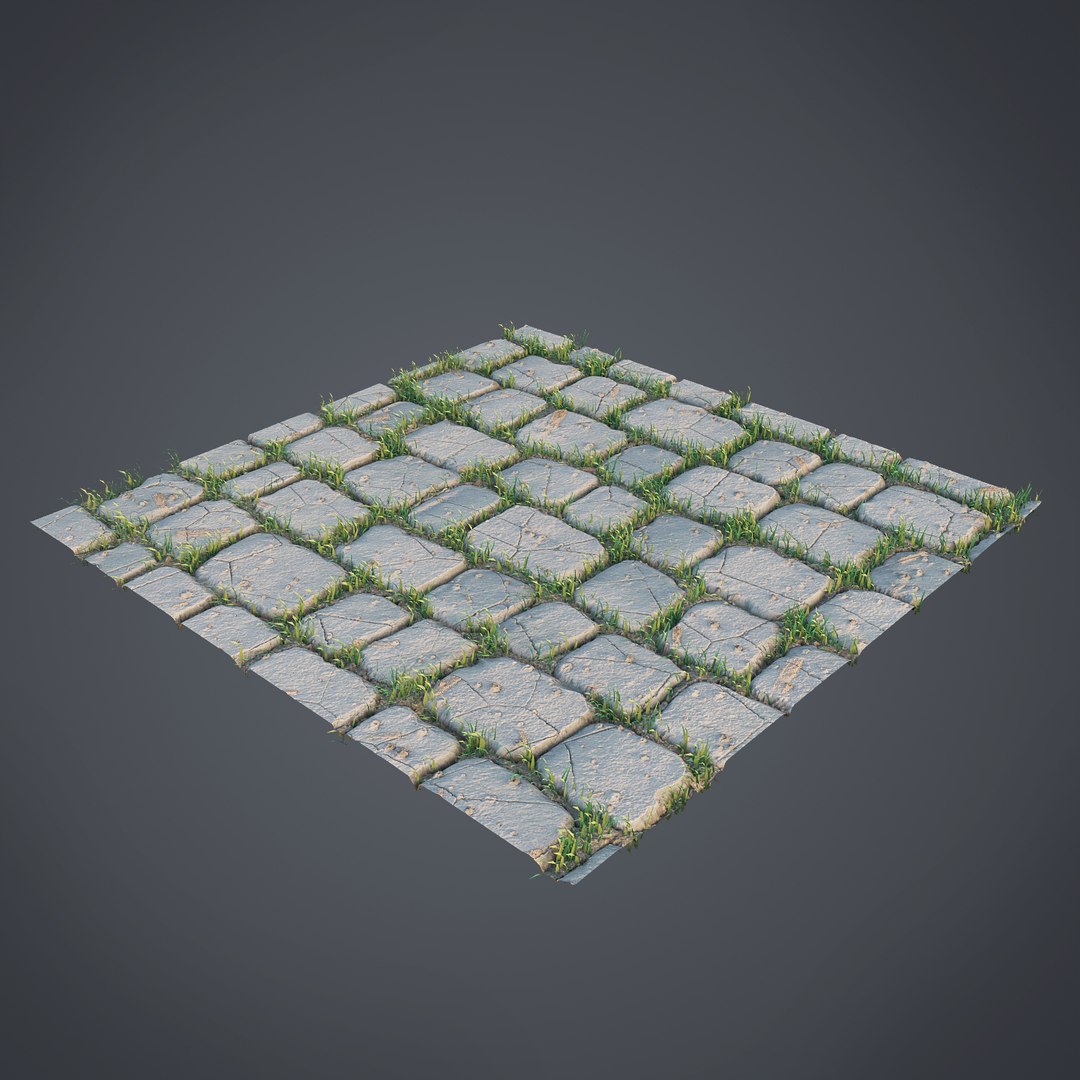 3d Model Paving Stone