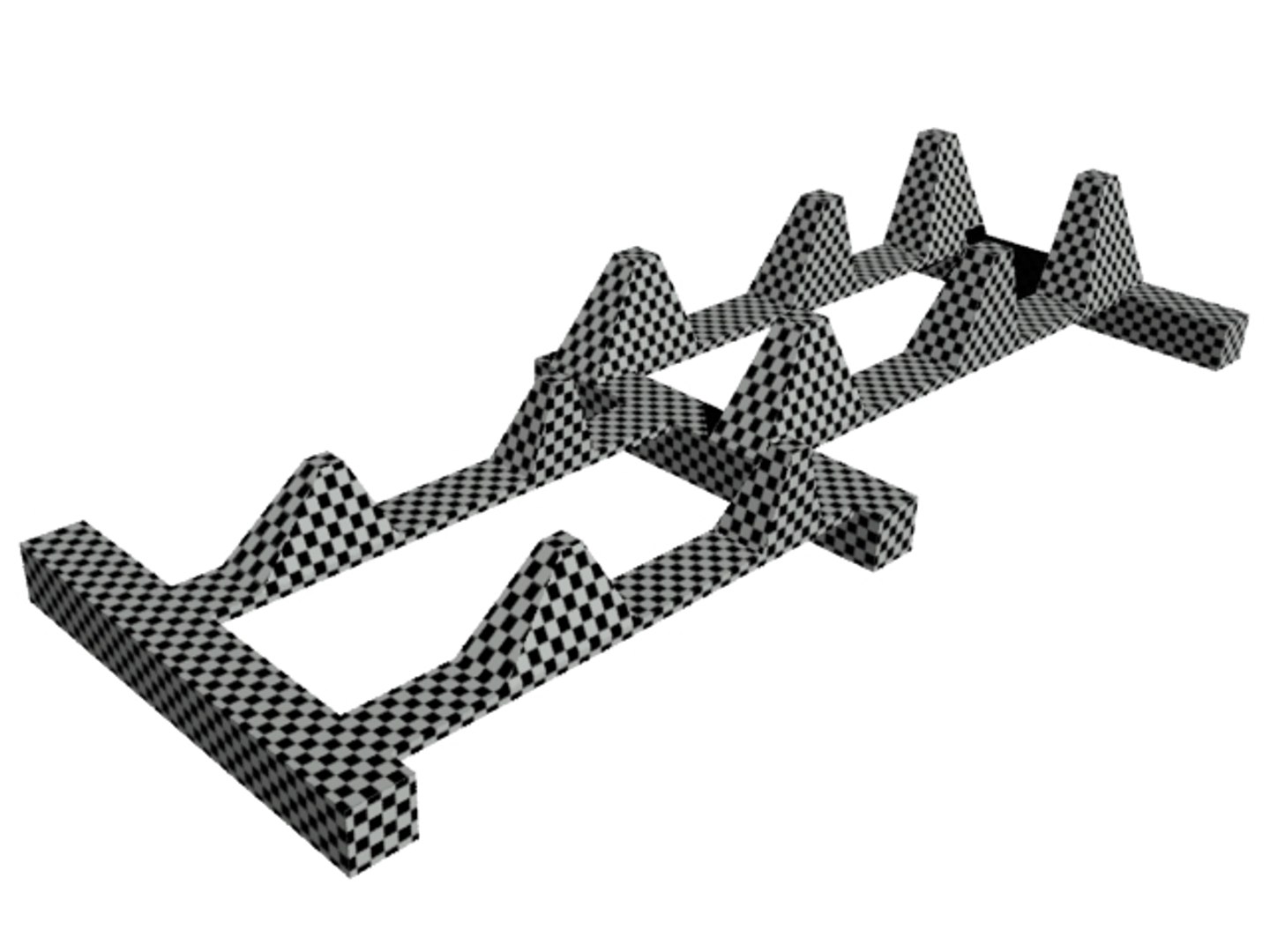 Barriers - 1938 Obstacles 3d Model